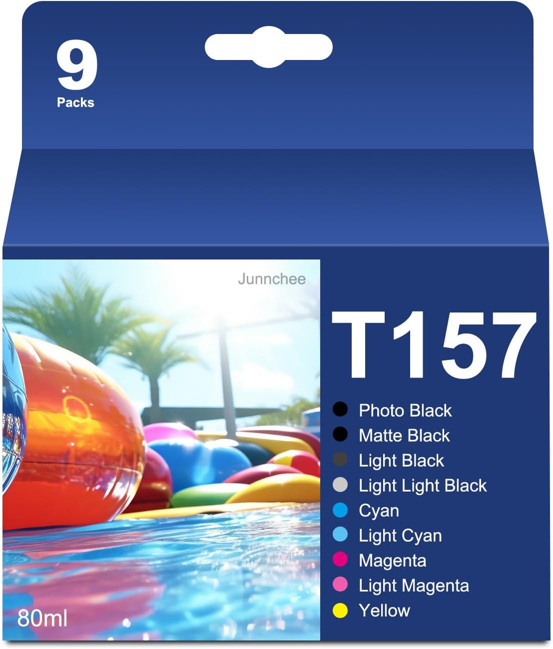 Amazon.com: T157 157 Ink Cartridges Replacement for Epson T157120 ...