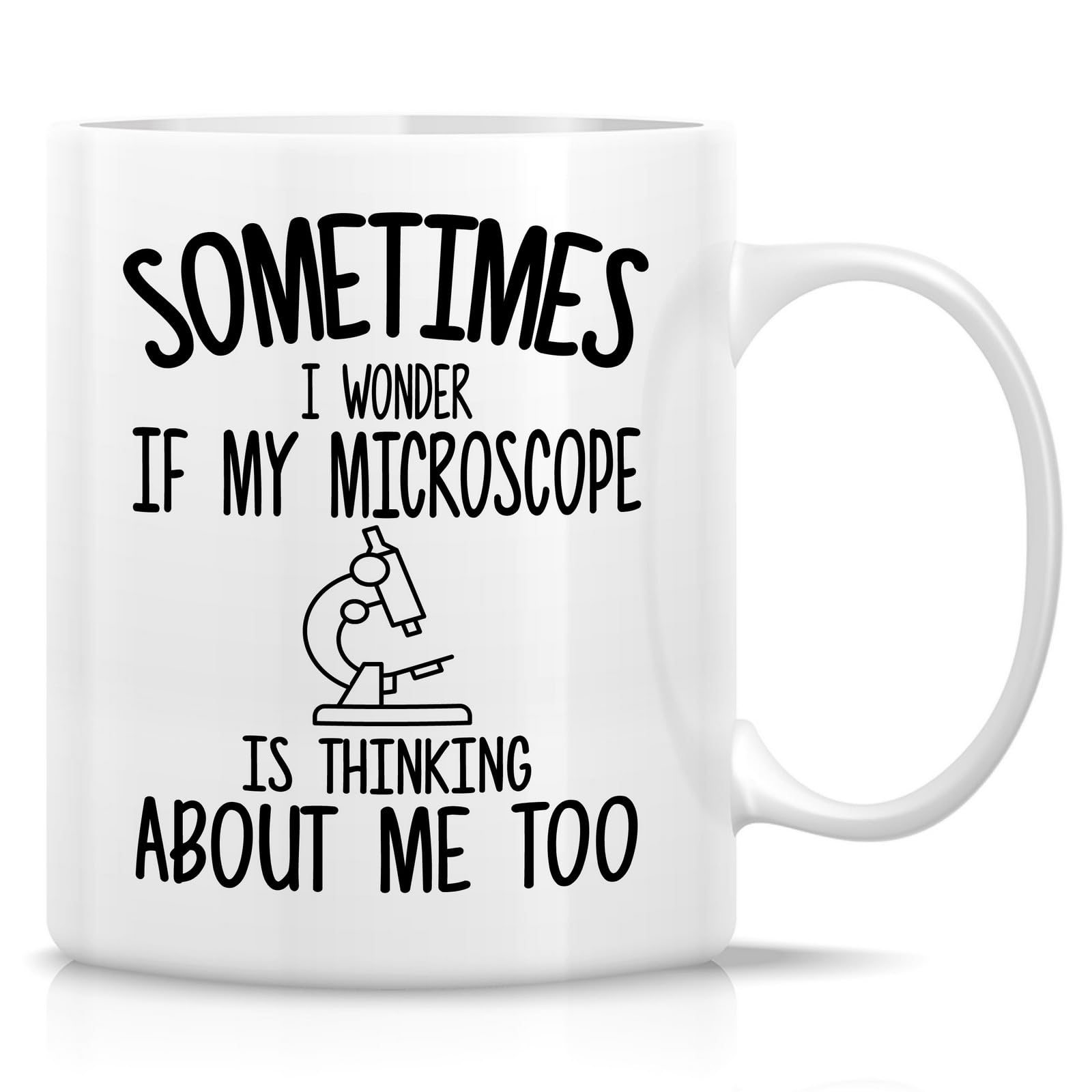 Amazon.com: Retreez Funny Microscope Mug - 11 Oz Ceramic Coffee or Tea ...