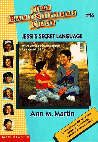 Jessi's Secret Language (Baby-sitters Club, 16): Martin, Ann M ...