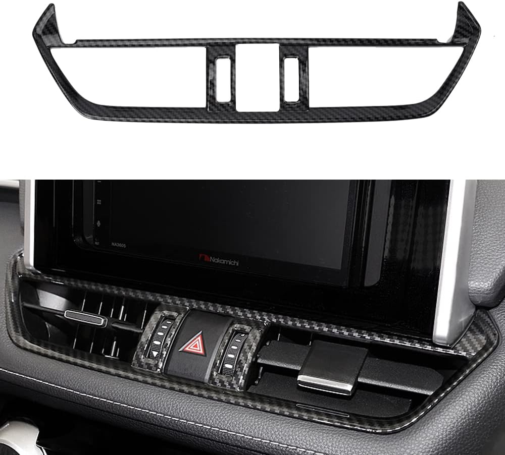 Amazon.com: XITER Carbon Fiber ABS Air Vent Cover Trim Central Control ...