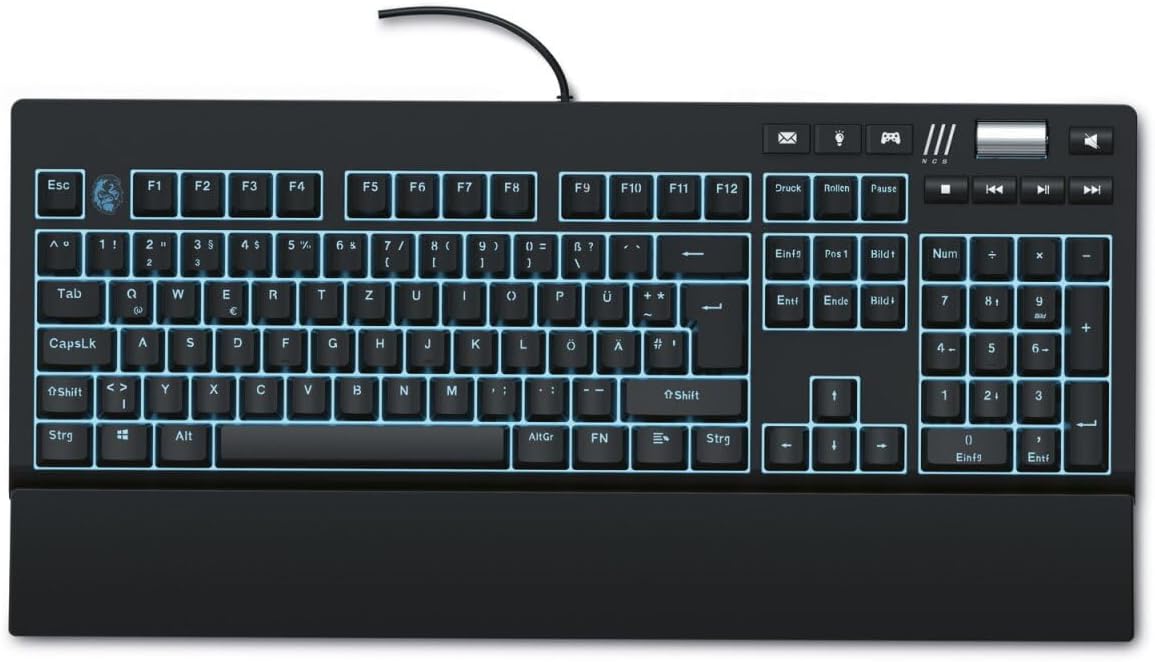 SILVER CREST Semi-Mechanical Gaming Keyboard Instruction Manual