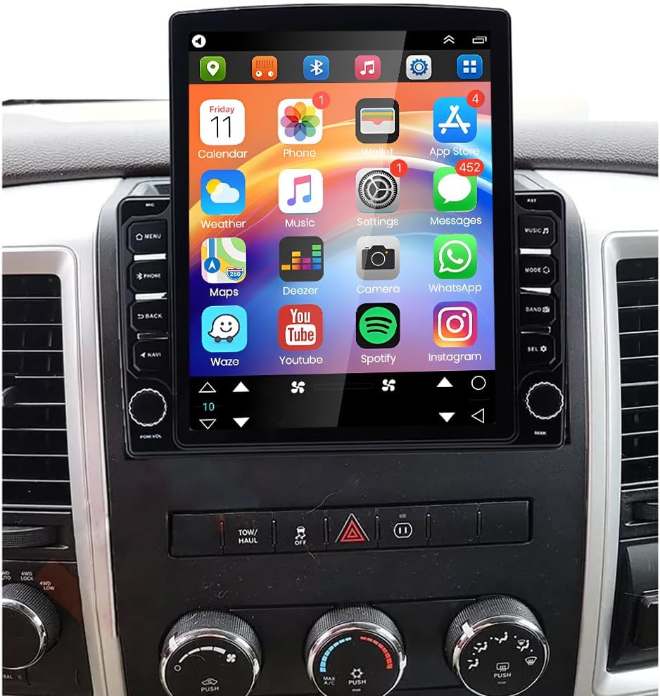 Amazon.com: 4+64GB Car Radio Stereo for Ford F150 F250 F350 Fusion Edge ...