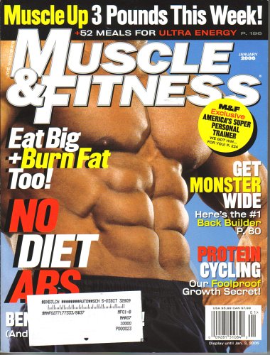 Joe Weider's Muscle & Fitness Magazine (January 2006, Vol. 67, No. 1 ...