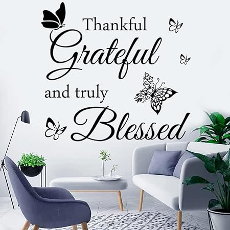 Amazon.com: Inspirational Wall Decals with Faith Vinyl Lettering ...