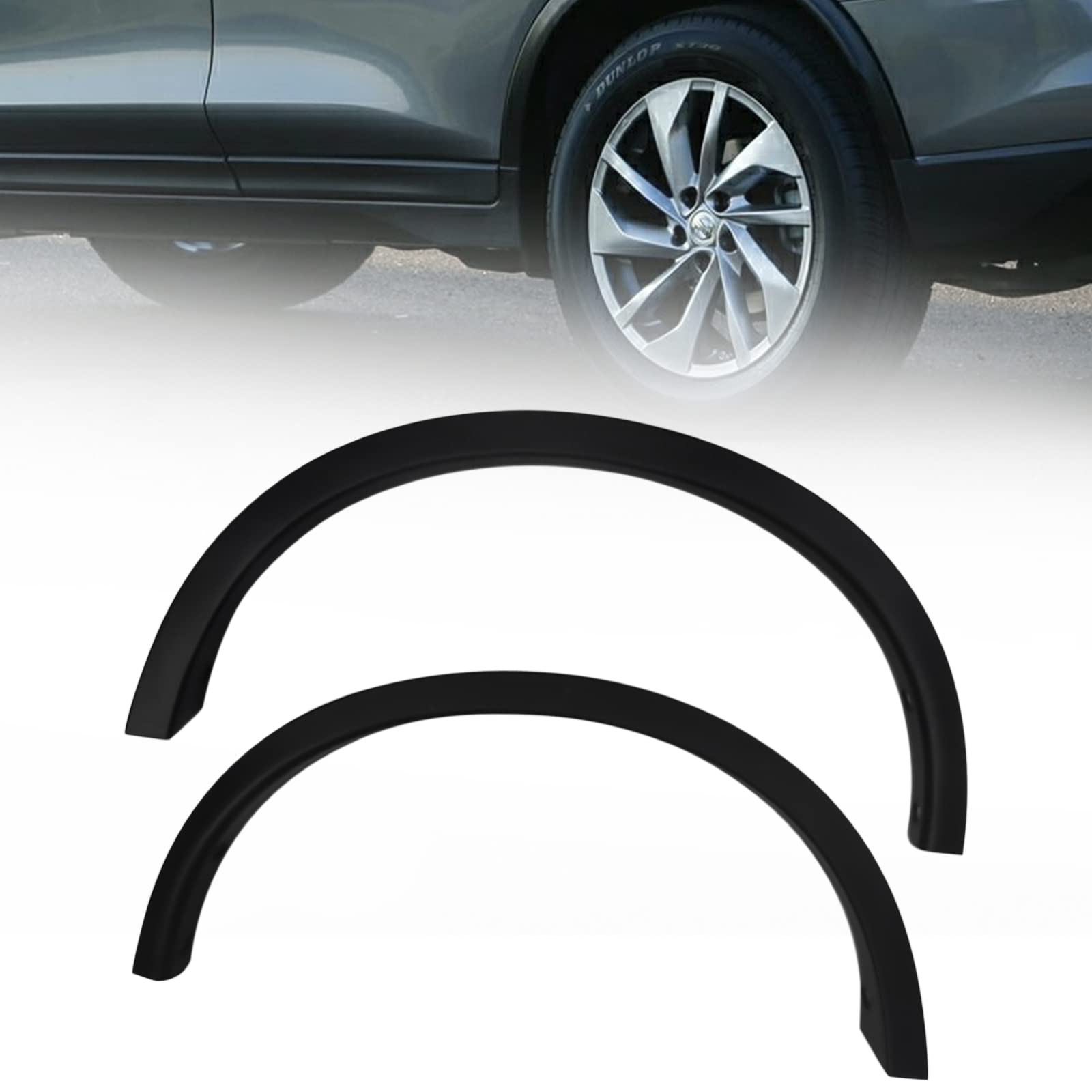 Amazon.com: 1 Pair Rear Wheel Arch Fender Cover Trim Moulding Molding ...