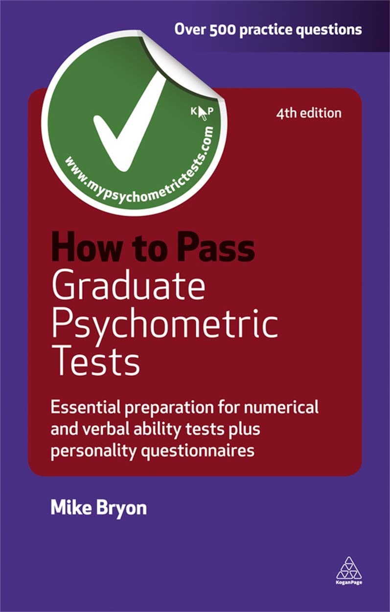 Amazon | How to Pass Graduate Psychometric Tests: Essential Preparation ...