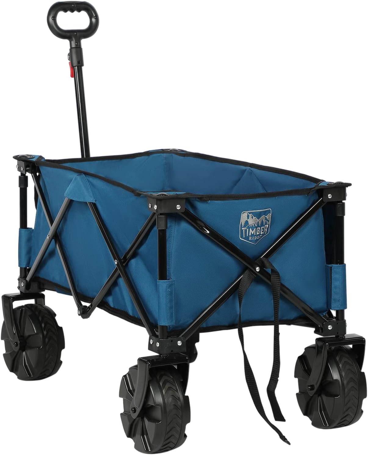 Amazon.com: TIMBER RIDGE Outdoor Collapsible Wagon Utility Folding Cart ...