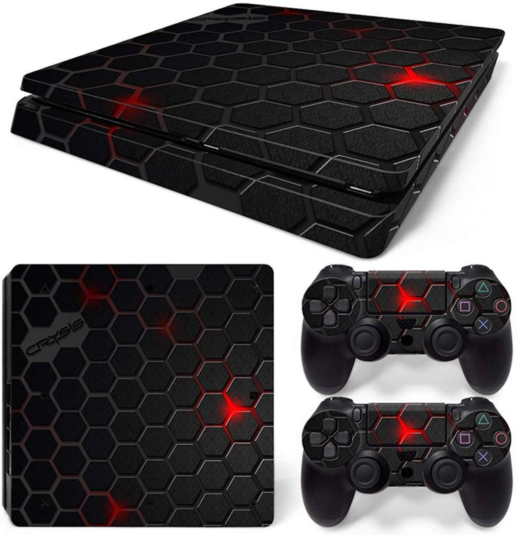 Skin Poster Lighthing Theme 3M Skin Sticker Cover for PS4 Slim Console ...