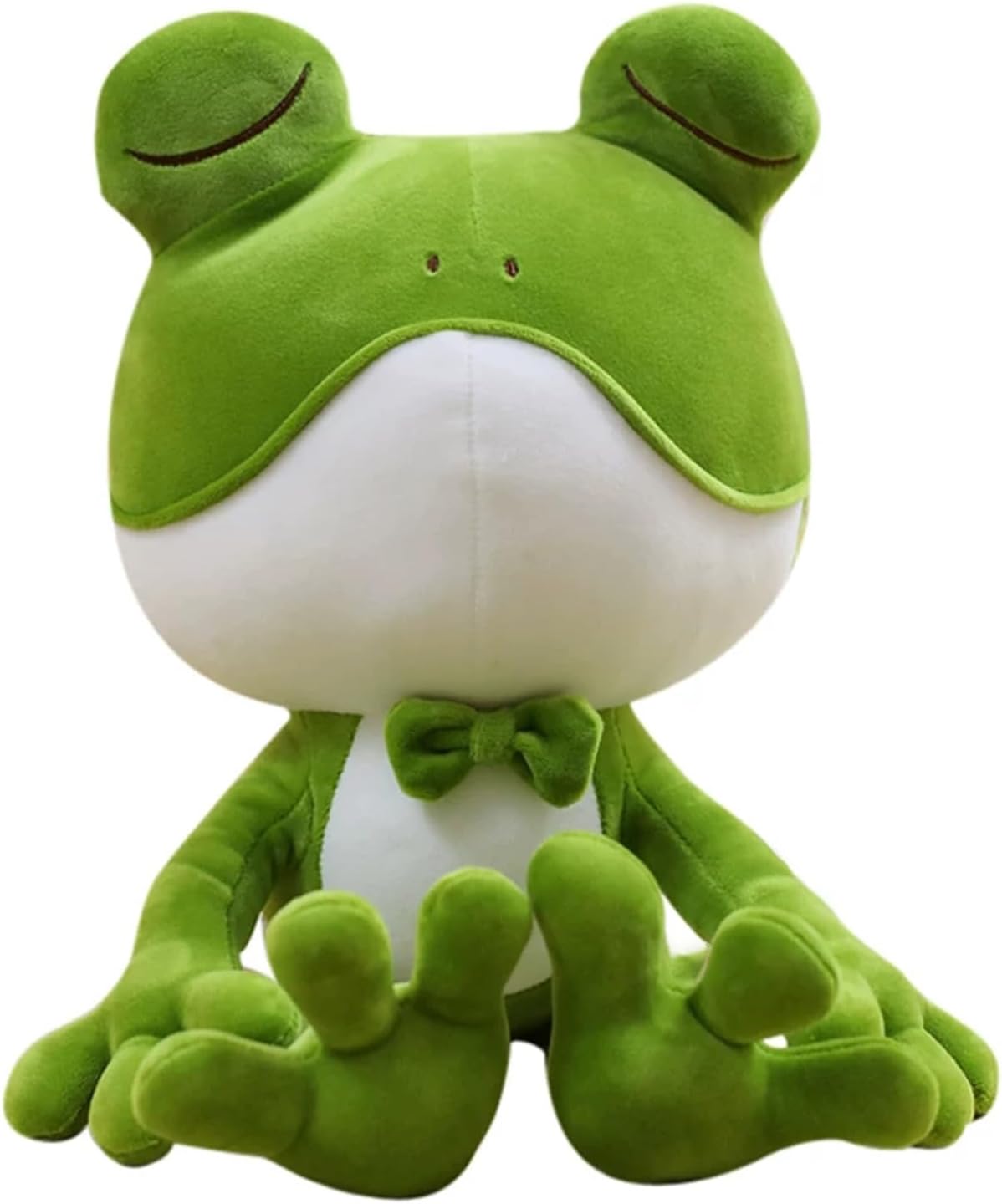 Amazon.com: TZMAPU Soft Big Head Frog Plush Toy, Long Legged Frog Plush ...