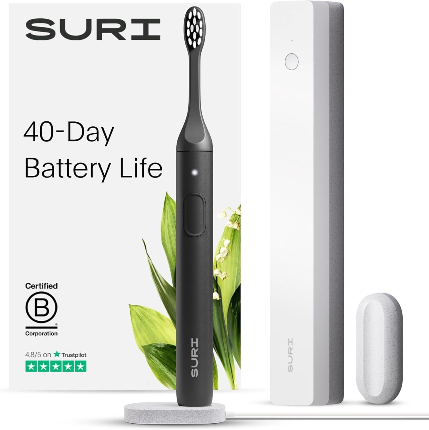 Amazon.com: SURI Electric Toothbrush - Sustainably Designed in ...