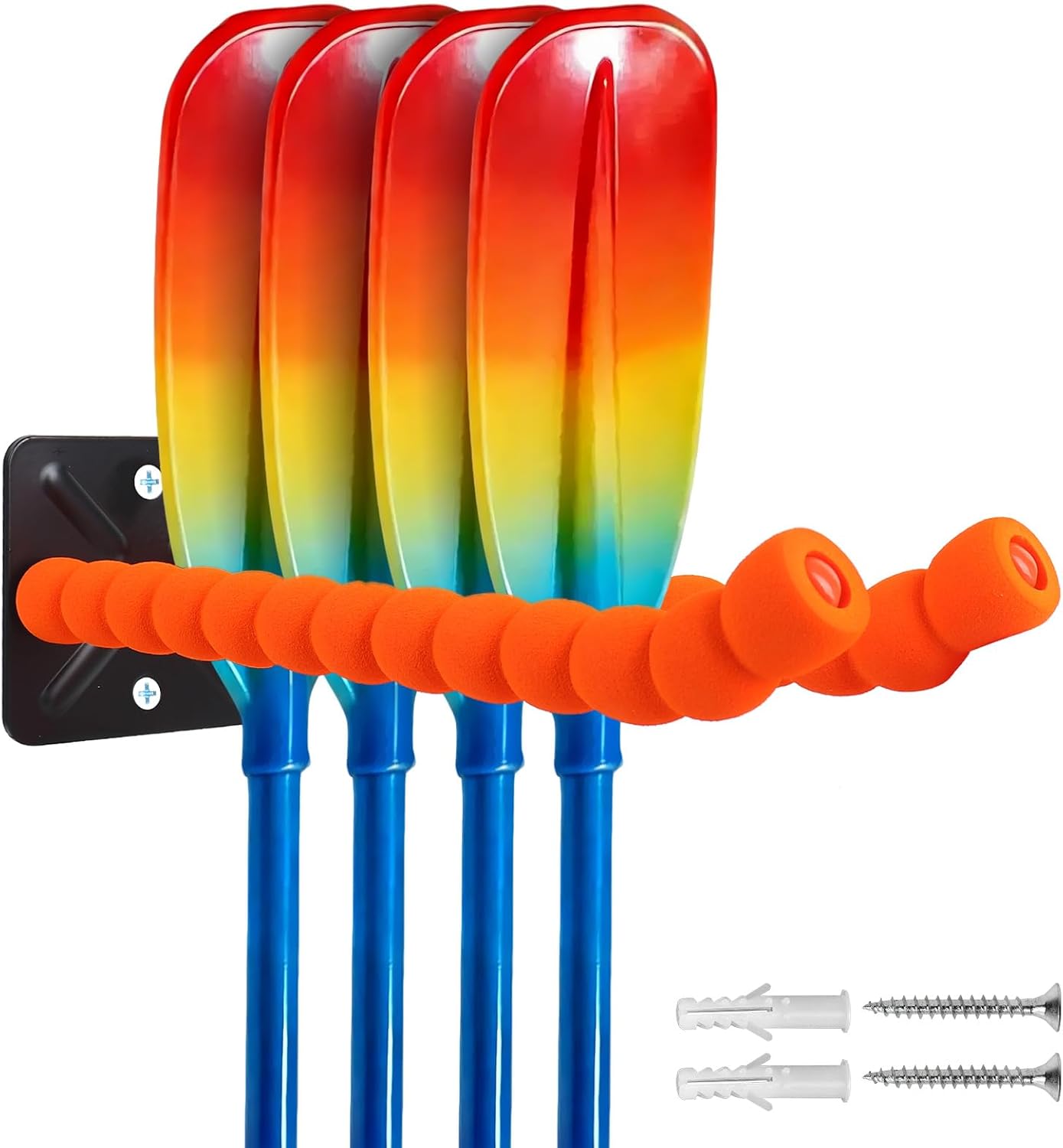Amazon.com : YIYIREA Paddles Storage Wall Rack Kayak Paddle Holder ...