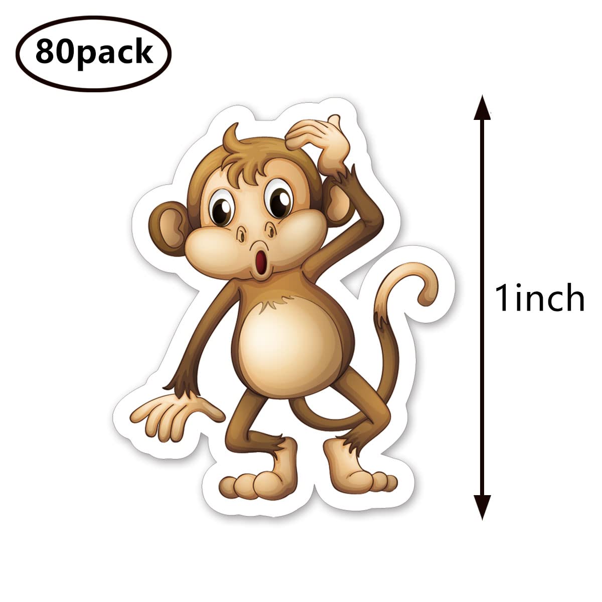 Monkey Stickers For Scrapbook
