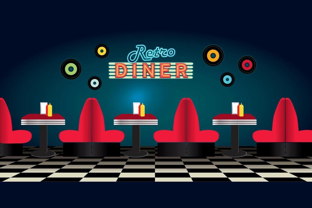 Vintage Diner Neon Signs