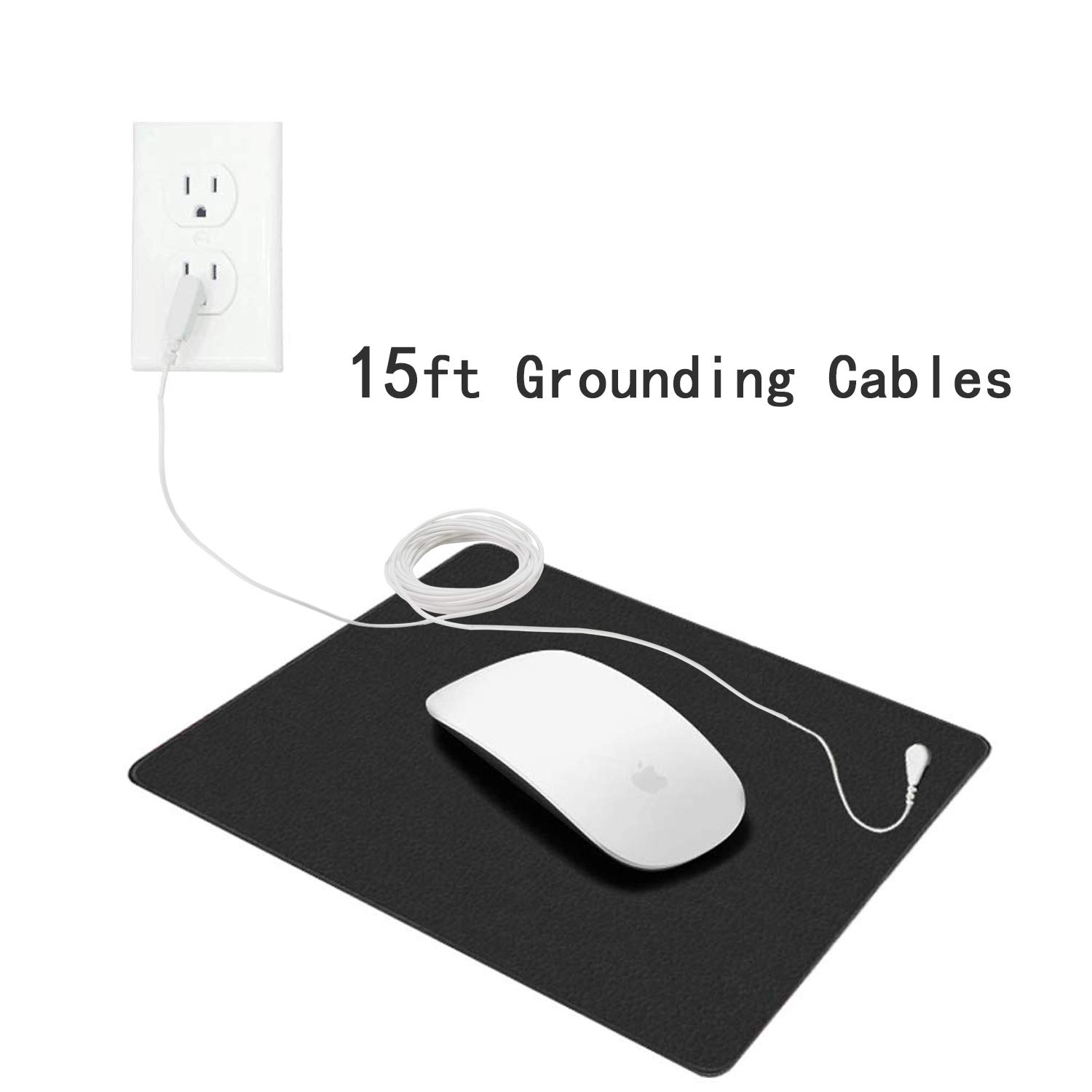 Buy Earthing Grounding Mouse Pad & Grounding Cord for Protecting Carpel ...
