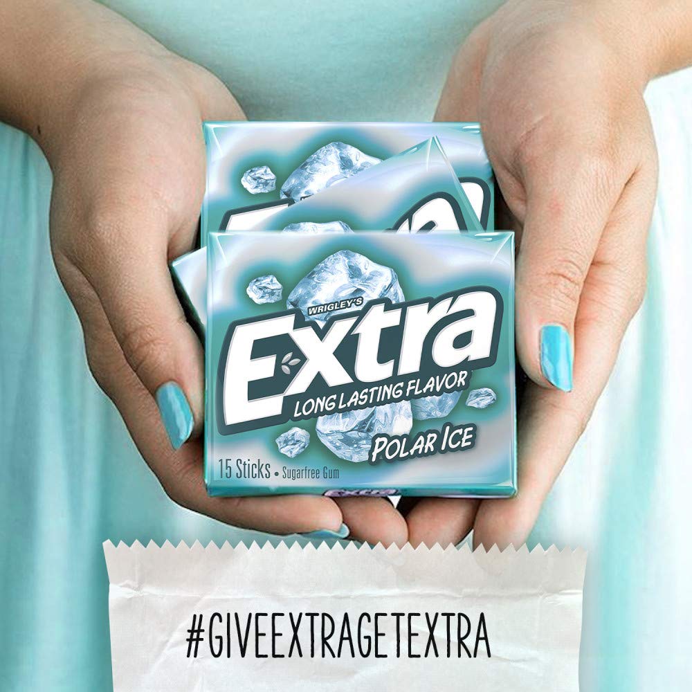 Snapklik.com : Extra Polar Ice Sugarfree Gum