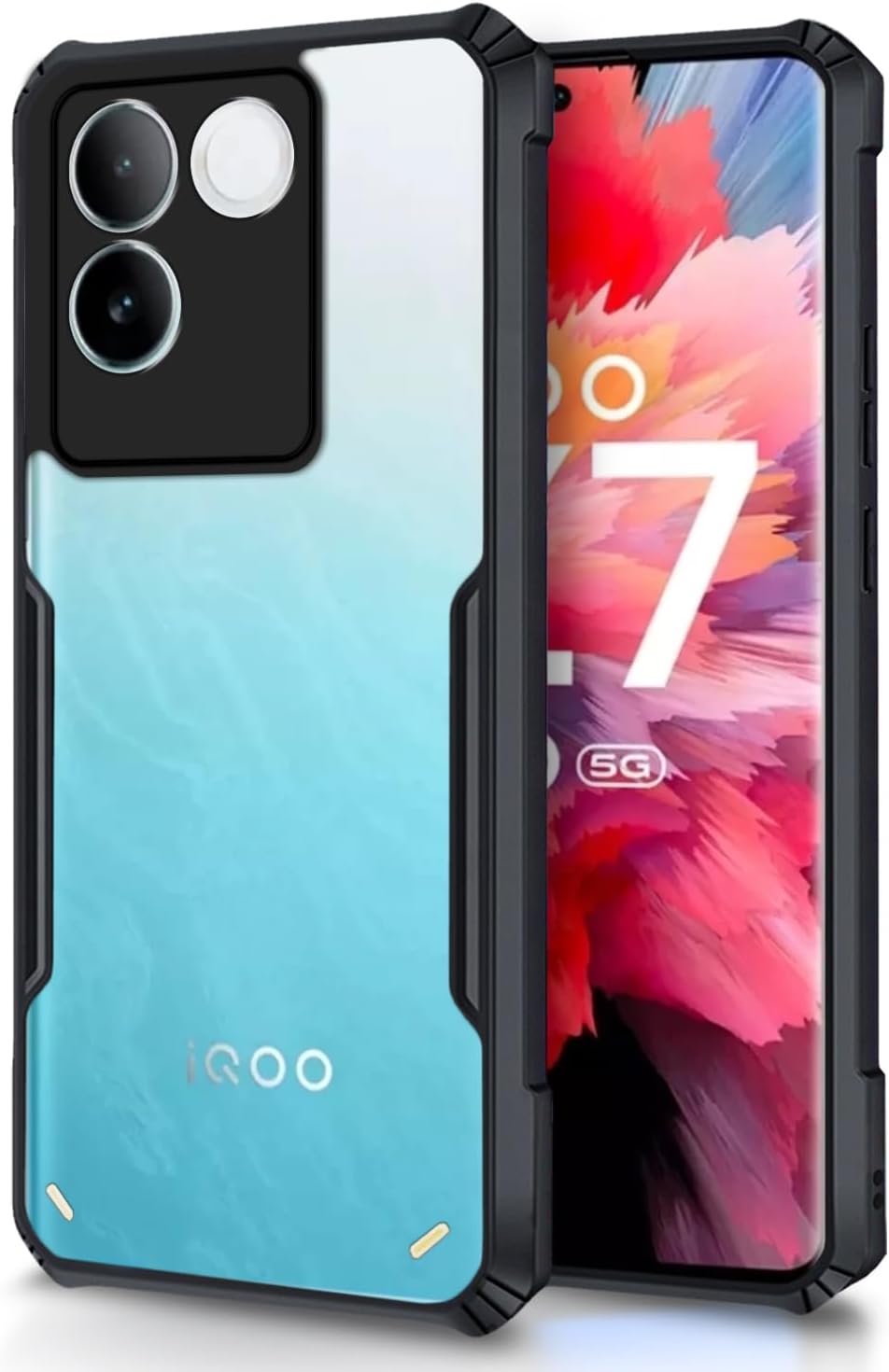 CEDO iQOO Z7 Pro (5G) / Vivo T2 Pro (5G) Back Cover | Camera Bump ...