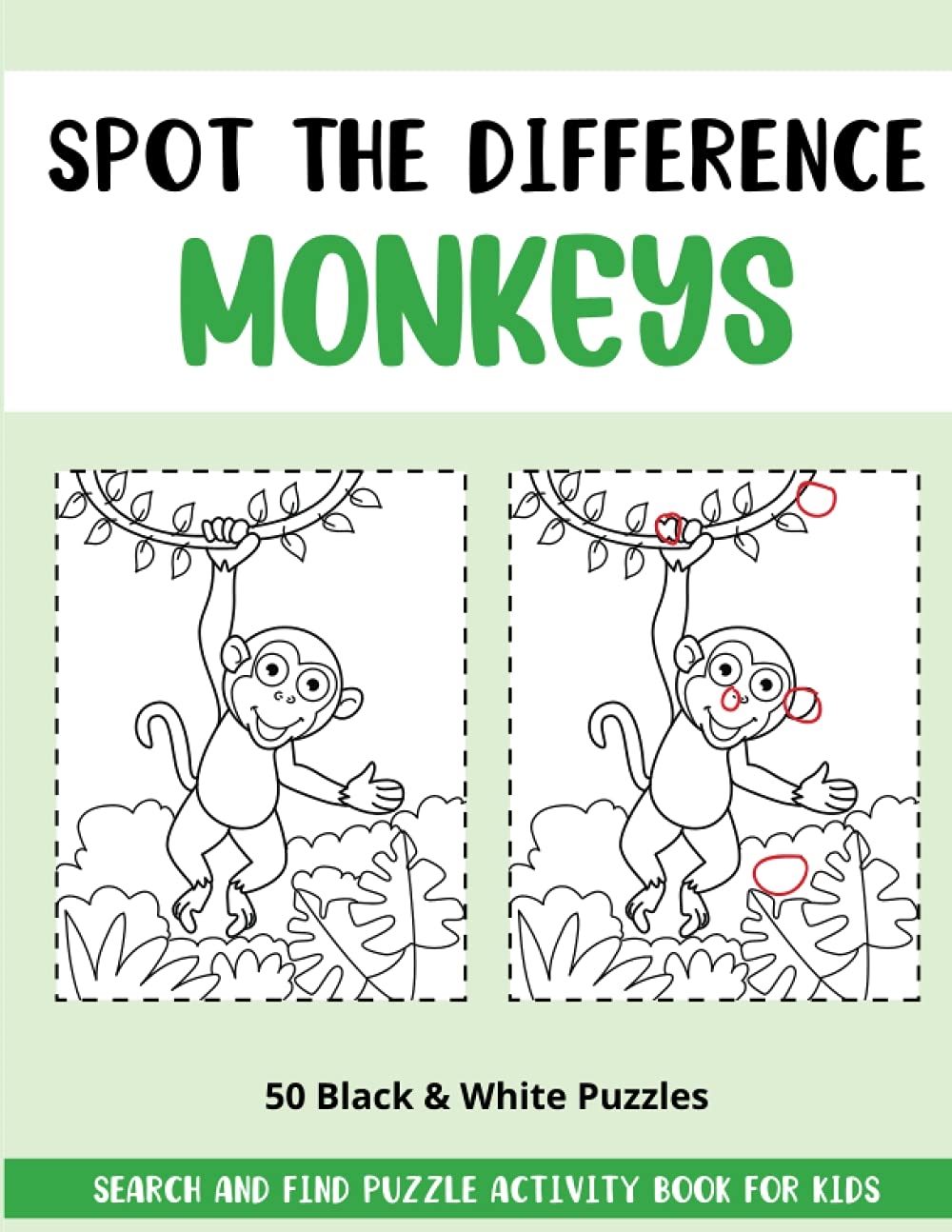 Buy Spot The Difference Monkey Search And Find Puzzle Activity Book buy-spot-the-difference-monkey-search-and-find-puzzle-activity-book