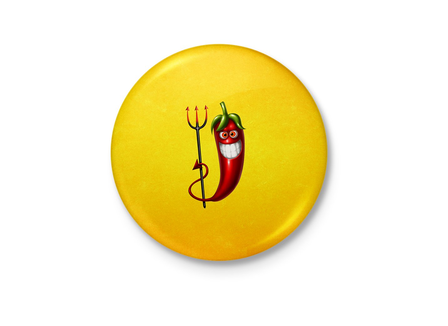 Buy Red Hot Chilli Minimalist Badge Online at Low Prices in India ...