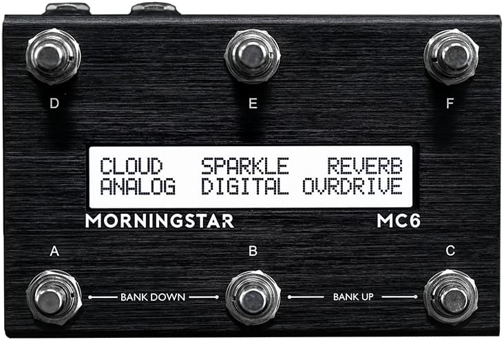 Amazon | Morningstar FX / MC6 MKII Fully Programmable MIDI Controller w ...