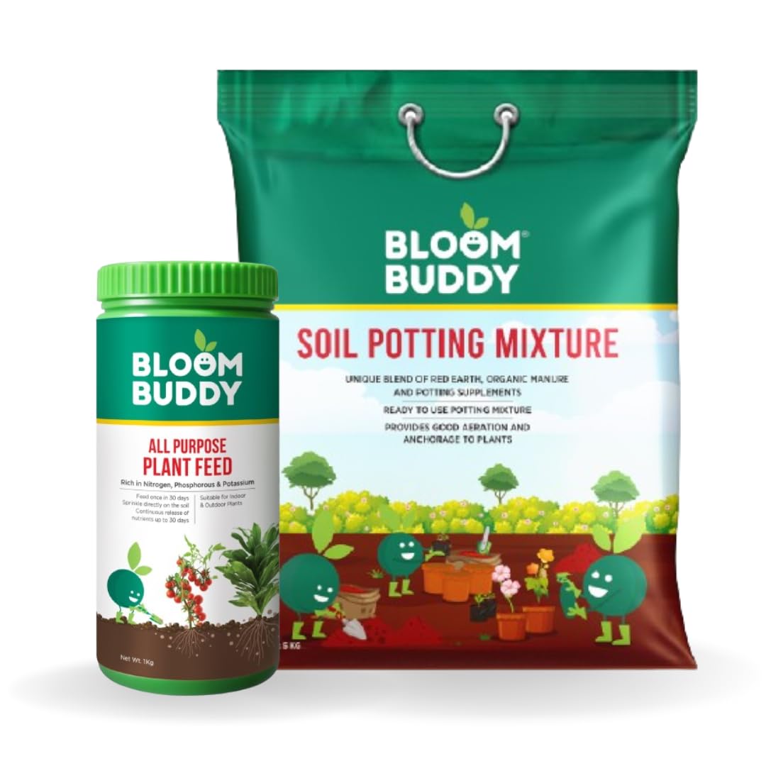 Bloombuddy All Purpose Plant Feed 1kg Fertilizer and Soil Potting ...