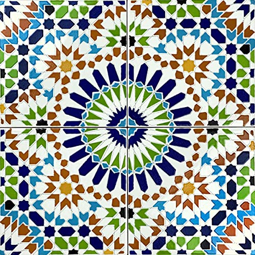 Azulejo De color turquesa y palillo del suelo - Mi Hogar