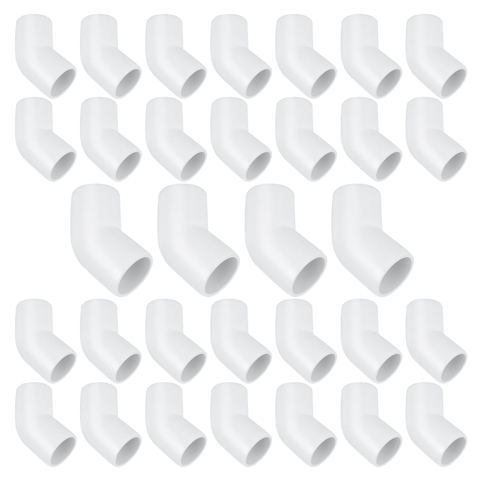 Amazon.com: LOYORTY 32PCS 1 Inch 45 Degree PVC Elbow Fitting, Furniture ...