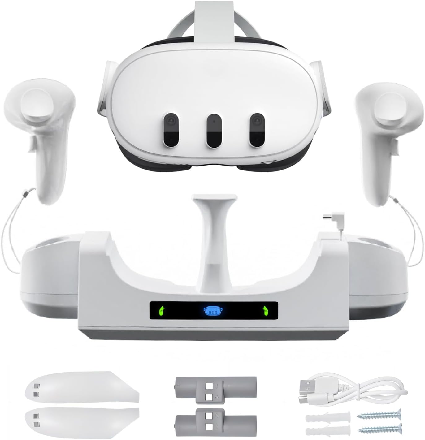 Amazon.com: Charging Dock Compatible with Oculus/Meta Quest 3, Charging ...