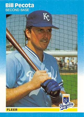 Amazon.com: 1987 Fleer Update Glossy #U-97 Bill Pecota Kansas City ...