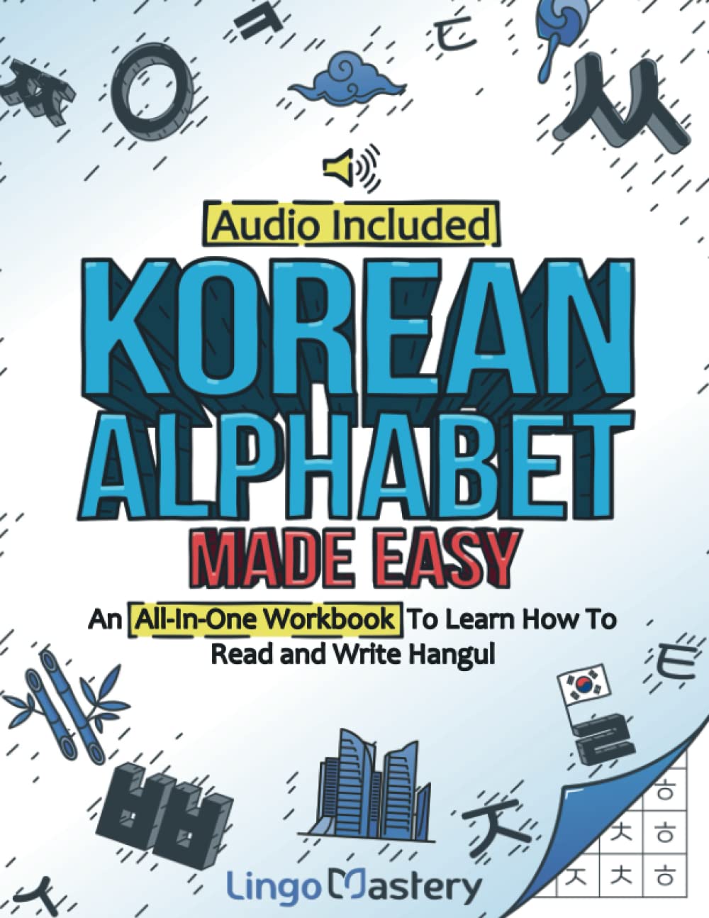 Buy Korean Alphabet Made Easy: An All-In-One Workbook To Learn How To ...