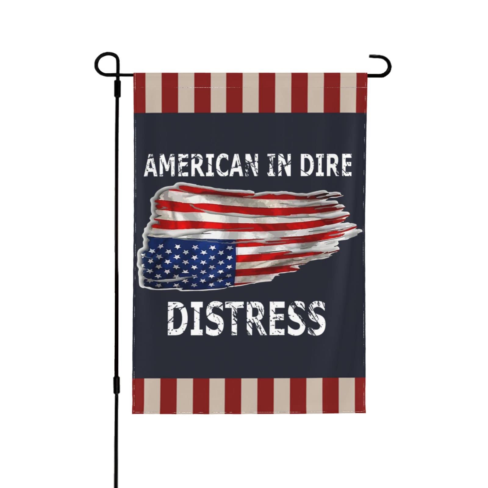 United States Flag In Distress Rangers At Yosemite National Park Made