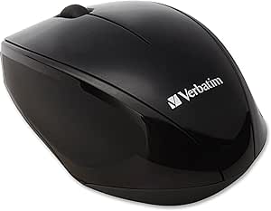 Amazon.com: Verbatim Wireless Notebook Multi-Trac Blue Led Mouse, 2.4 ...