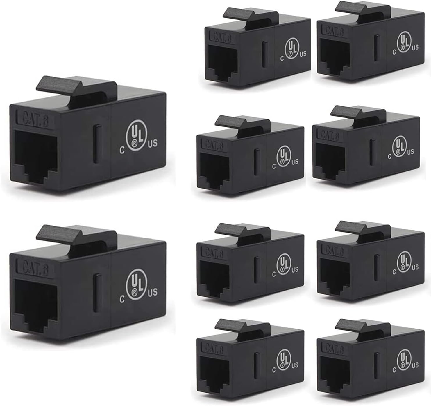 Amazon.com: VICTEK Female to Female Cat6 Keystone RJ45 Couplers, 10 ...