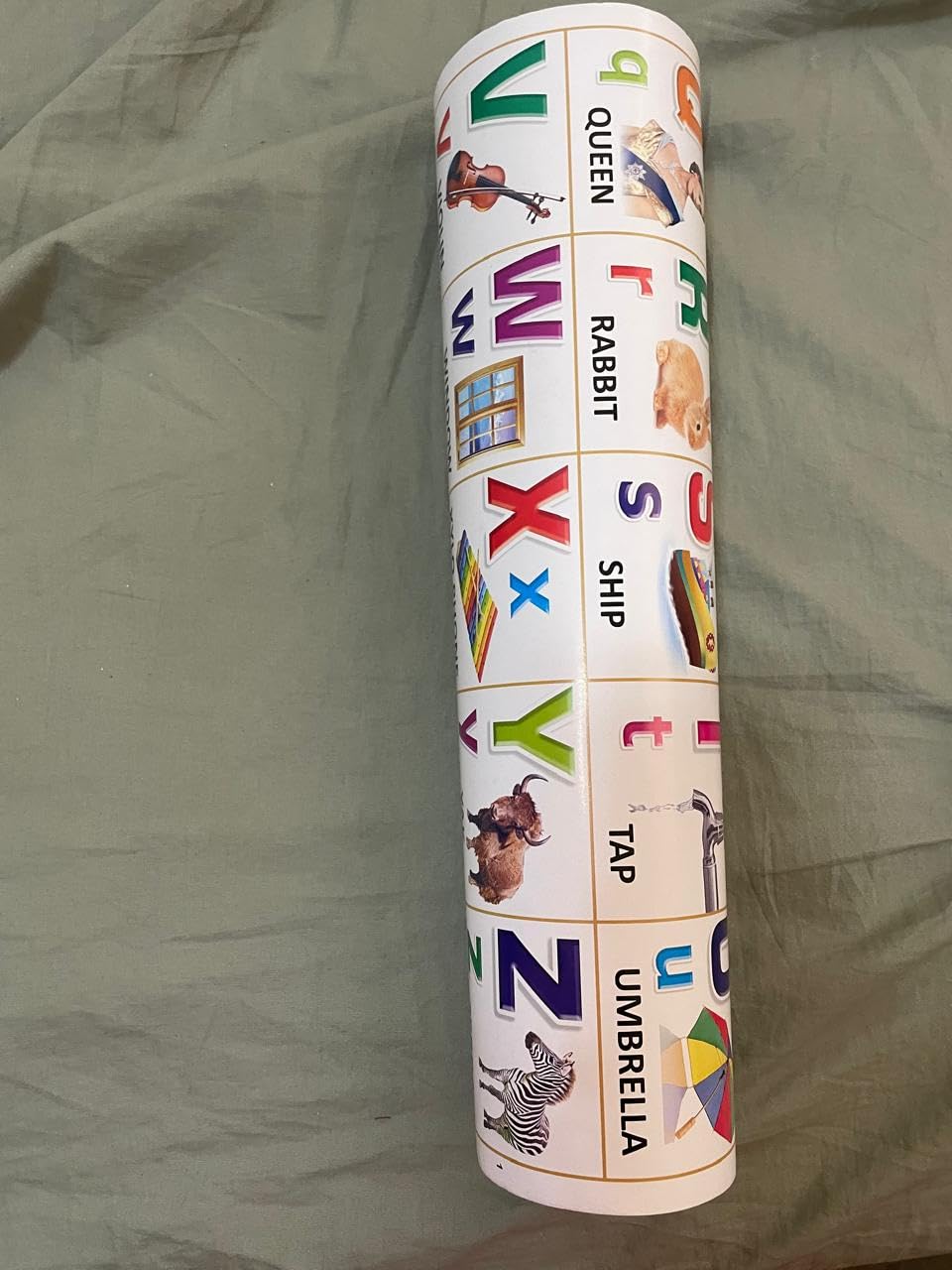 All in One English ABCD Chart For Kids (16 Charts ) 36 x 50 cm ...