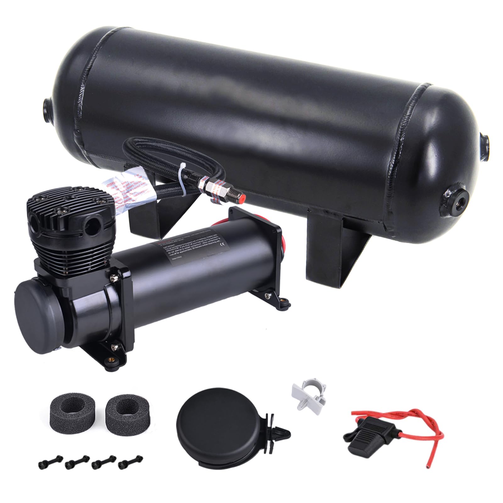 Amazon.com: CNRAQR 3 Gallon Air Tank with 200PSI Air Compressor for ...