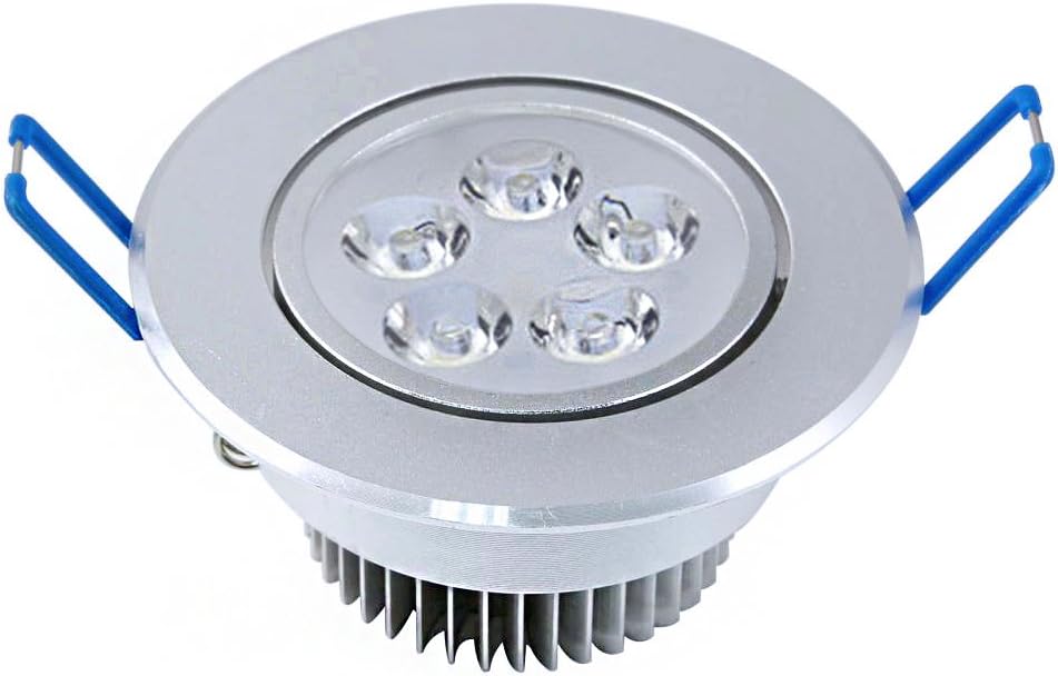 MODOAO 5W LED Ceiling Light Downlight with LED Driver,AC85-265V,5500K ...