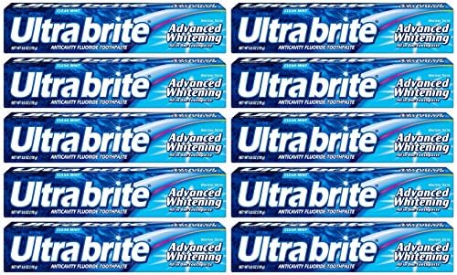 Amazon.com : Ultra Brite Advanced Whitening Toothpaste Clean Mint 6 oz ...