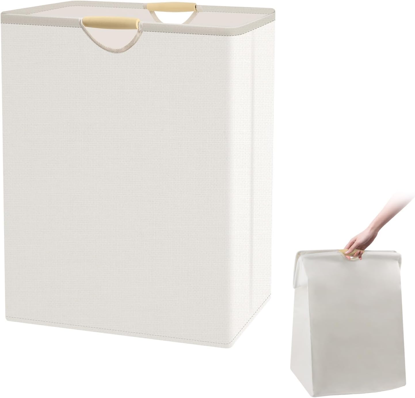 Cesto Ropa Sucia Plegable Portátil, Cesto para Ropa sucia con Mango de ...