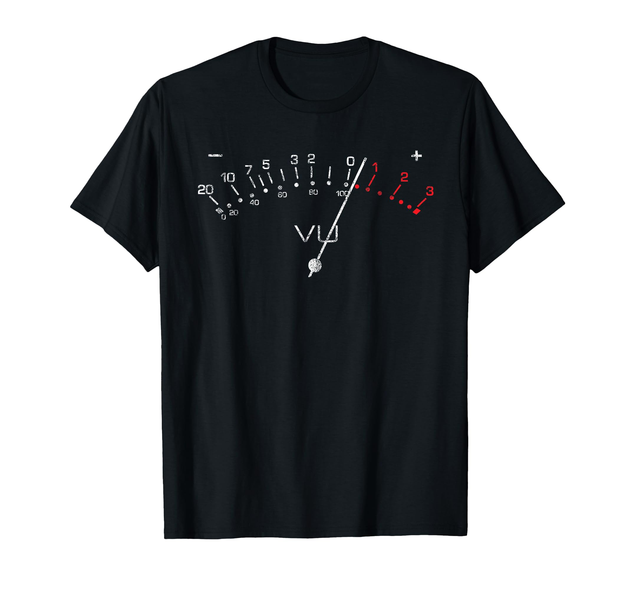 Amazon.com: VU Meter T Shirt Sound Engineer, Hi Fi, Analog Tee T-Shirt ...