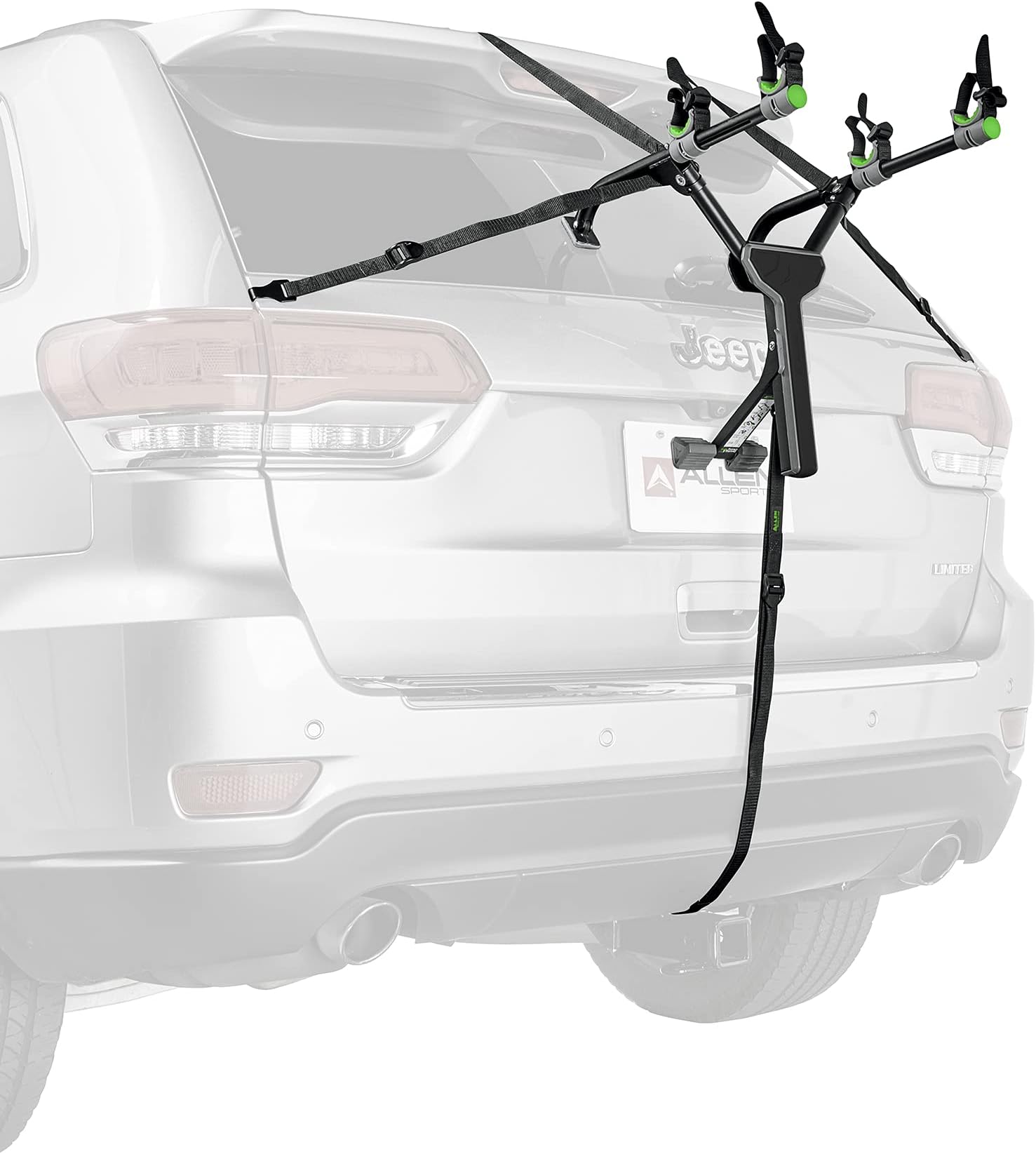 Amazon.com : Allen Sports Deluxe 2-Bike Trunk Mount Rack : Bicycle Rack ...