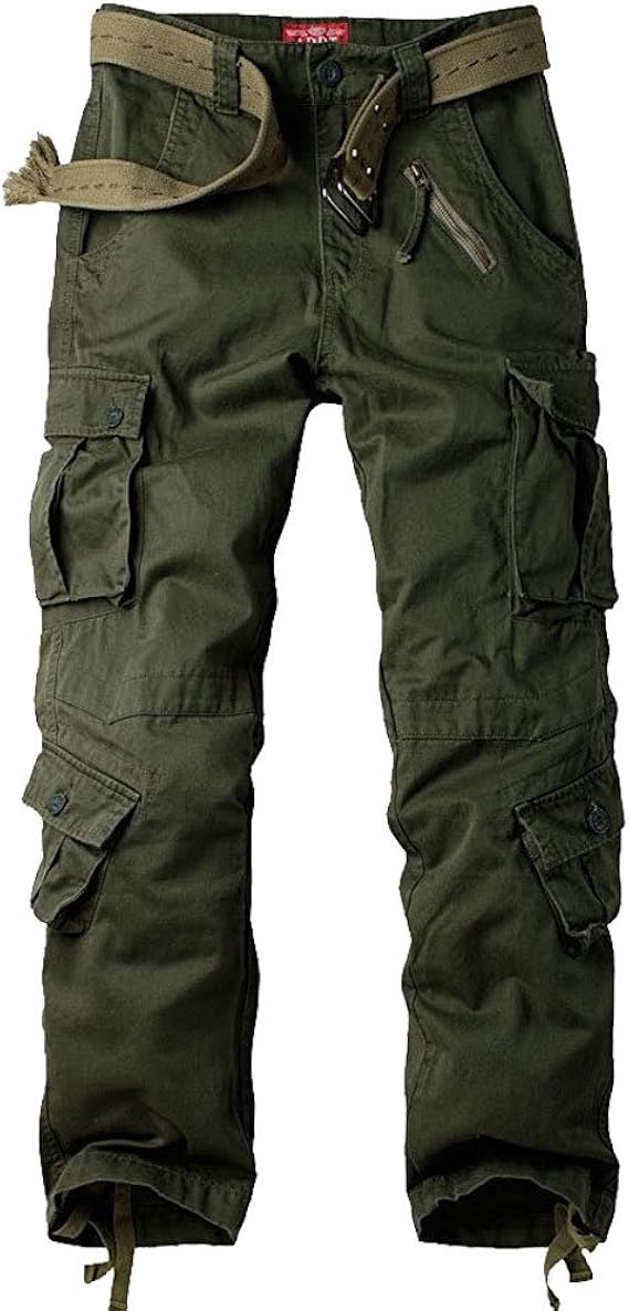Amazon.com: Men's BDU Casual Military Pants, Tactical Wild Army Combat ...