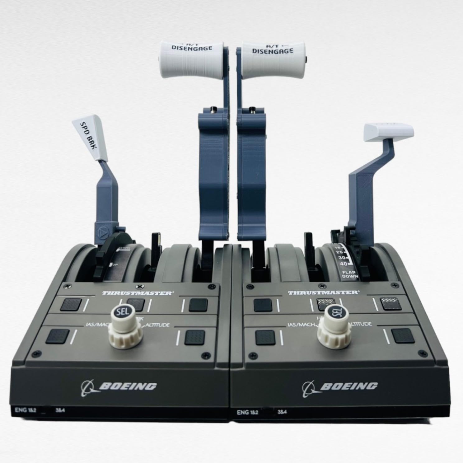 Amazon.com: 737 Thrust Lever Pack for Thrustmaster TCA Boeing Edition ...