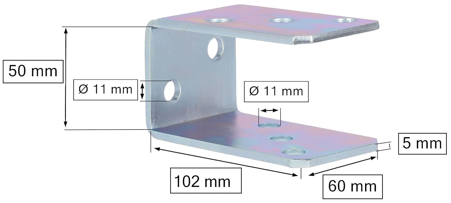 KOTARBAU® U-post support for screw-on, hot-dip galvanised. The perfect ...