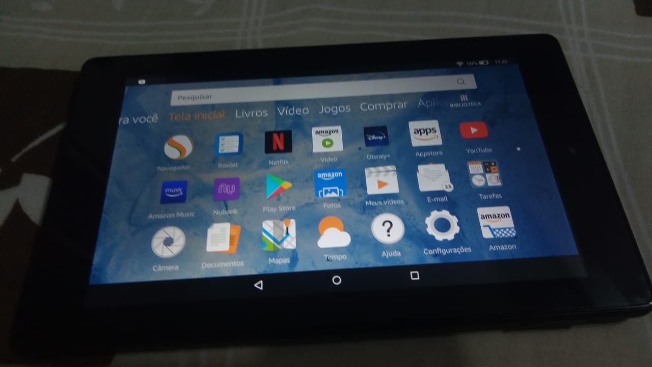 Tablet Amazon Fire 7 With Alexa 8gb (Preto) : Amazon.com.br