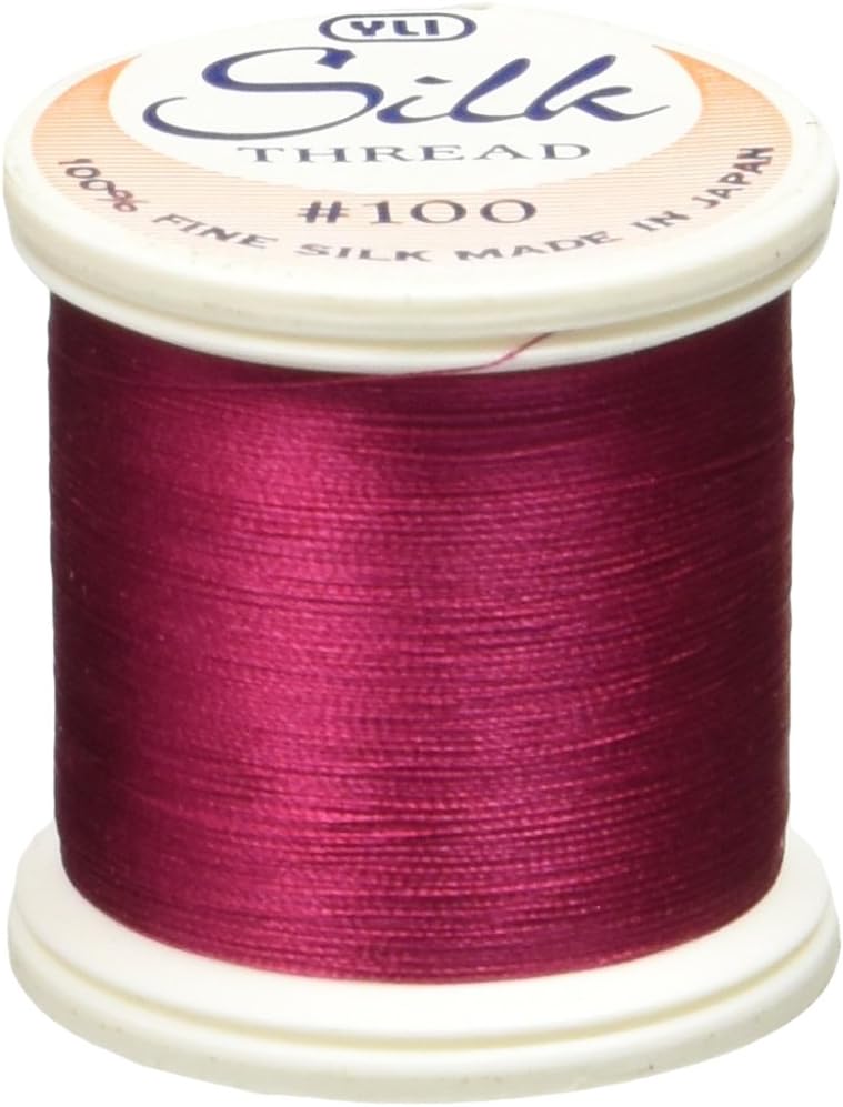 Amazon.com: YLI Corporation Silk Thread 100 Weight 218 Yd. Spool: 202 ...