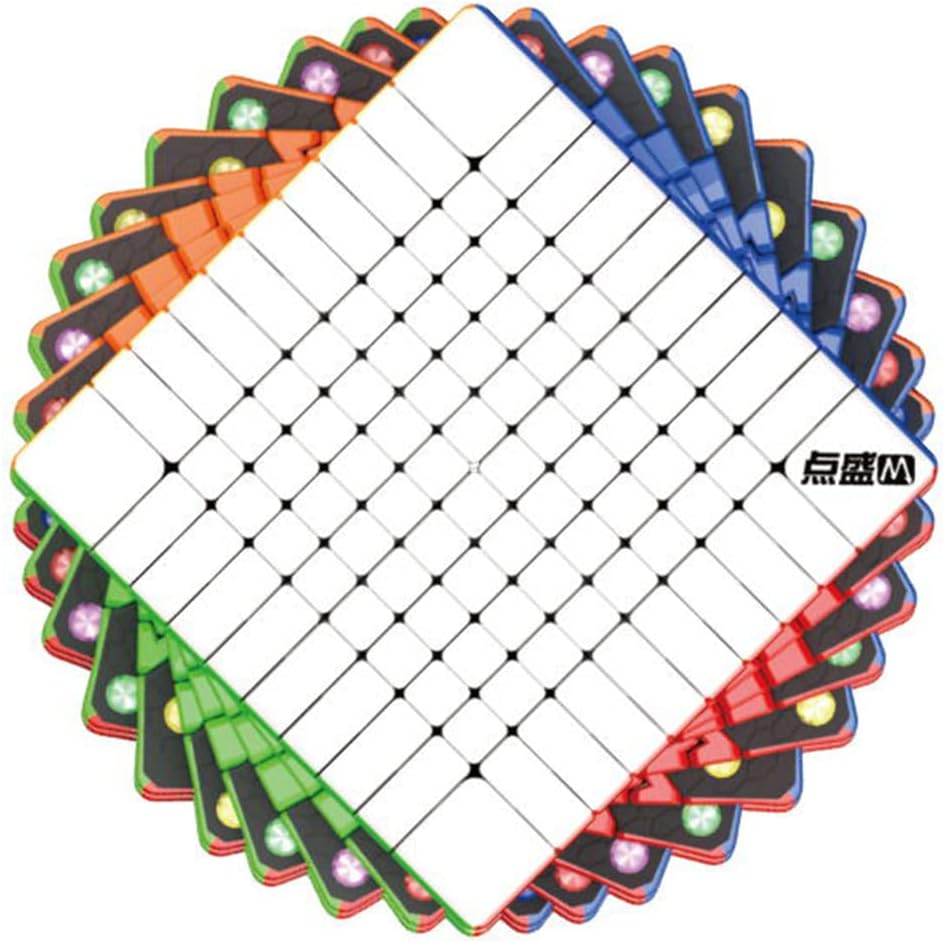 Amazon.com: HELLOCUBE DianSheng Galaxy 10 M Magnetic 10x10 Speed Cube ...