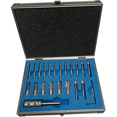 Amazon.com: DBM IMPORTS 21 PC Set HSS Straight Shank Interchangeable ...