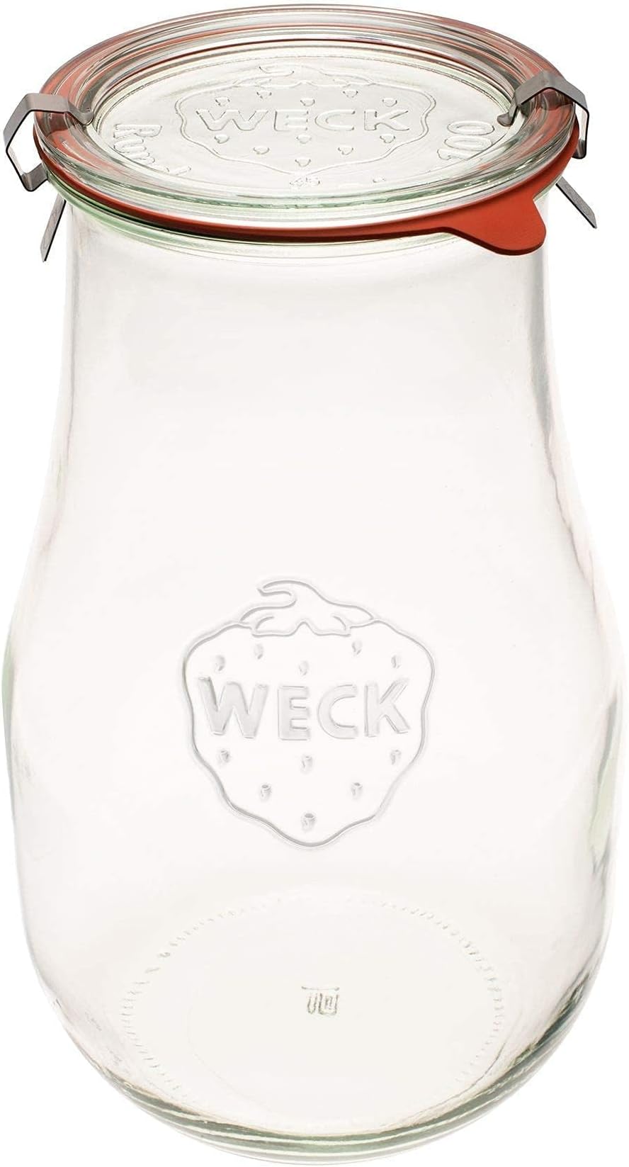 Amazon.com: Weck Tulip Jars 1.5 Liter - Sour Dough Starter Jar - Glass with Wide Mouth ...