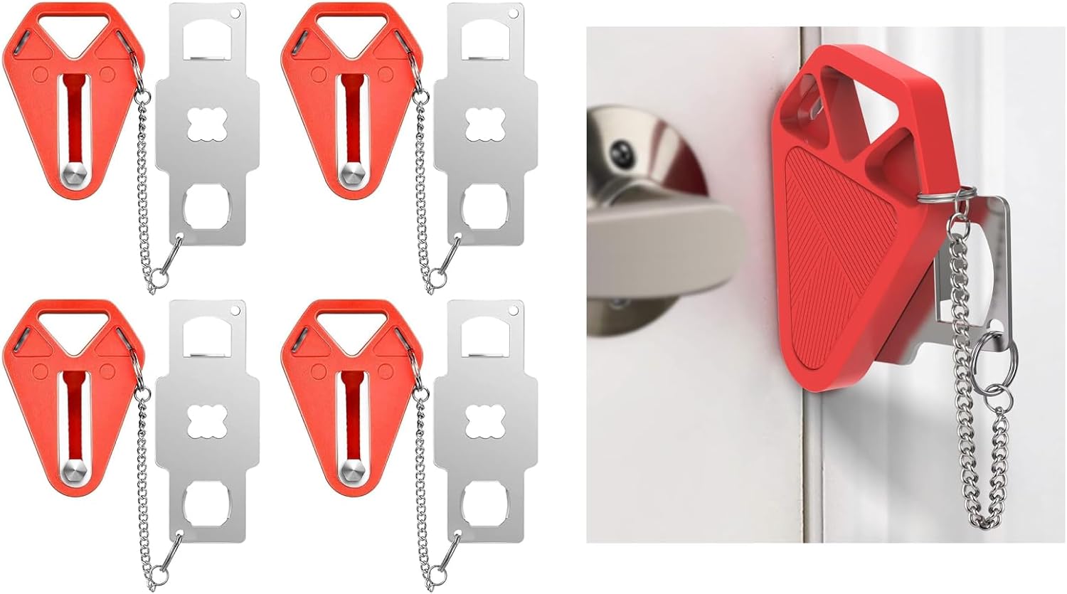 Portable Travel Door Lock 5 Pack - Amazon.com