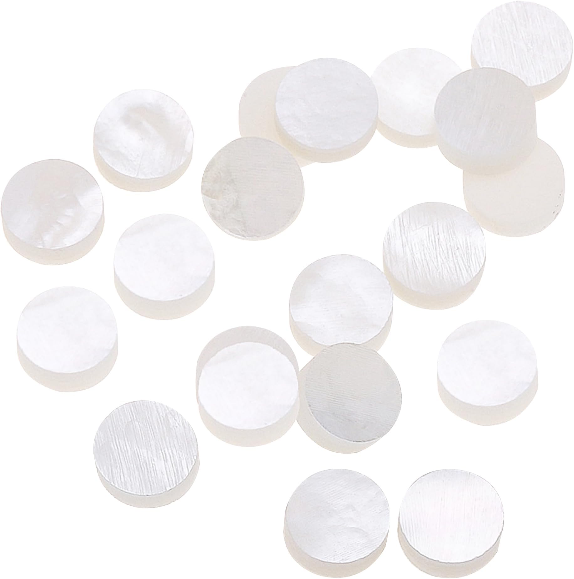 Amazon.com: Musiclily Pro 6mm Natural Mother of Pearl Guitar Fretboard ...