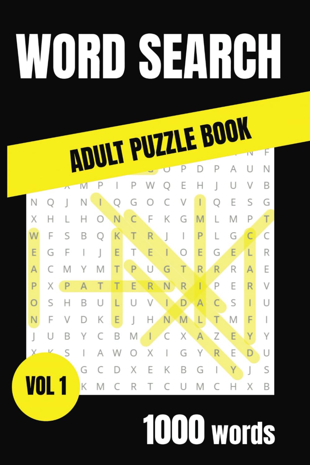 1000 Word Search Puzzle Book for Adults: Ockwig Jr, Nicholas Todd: 9798866059409: Amazon.com: Books